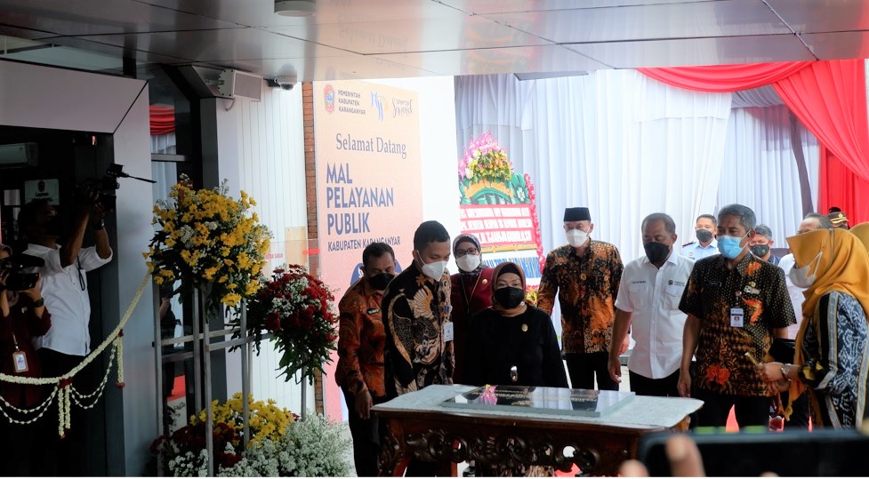 Mal Pelayanan Publik Karanganyar Diresmikan, Jadi ke-53 di Indonesia | Direktorat Jenderal Pajak